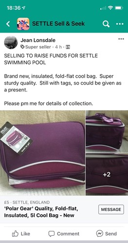 Charity Shop - Settle Area Swimming Pool